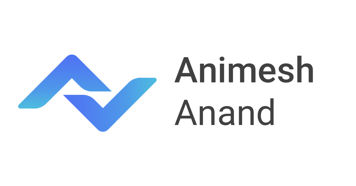 Animesh Anand - Portfolio Website
